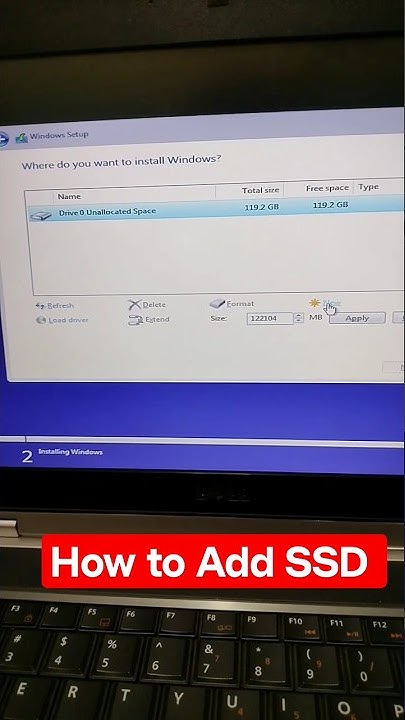 How to Add Partition SSD to 128gb ,256gb Full Windows Setup | SSD ...