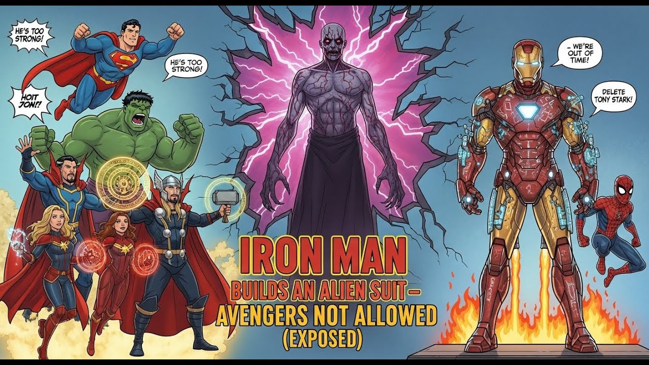Iron Man’s Secret Alien Suit — Avengers Banned, Conspiracy Exposed ...