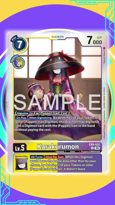 Ex09, A Puppet a Day keeps the Mechanical Overlords at Bay! #digimontcg #digimoncardgame # ...