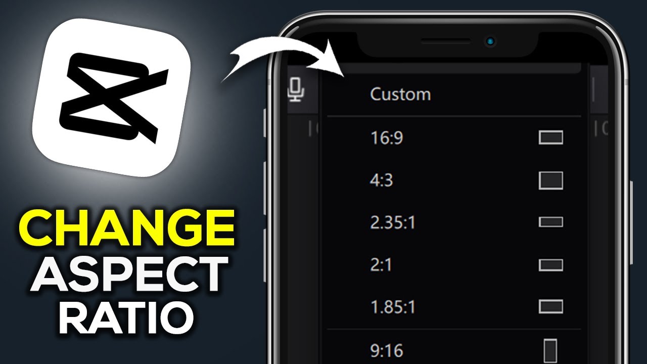 How To Change Aspect Ratio Resize On CapCut (Mobile) - Easy Guide - YouTube