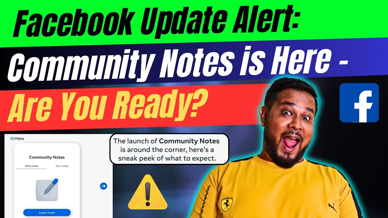 Facebook Update Alert: Community Notes is Here – Are You Ready? - YouTube
