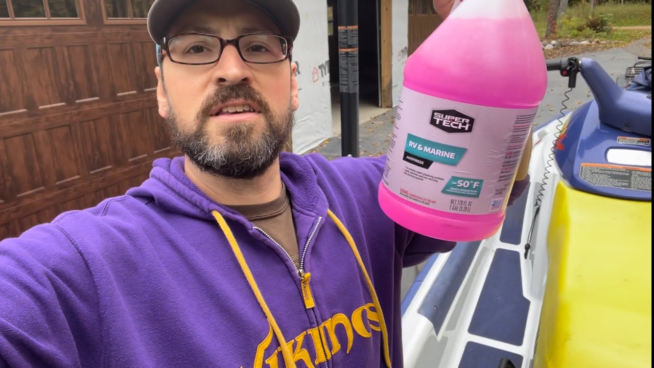 How to Winterize Jet Skis for Storage - 1996 Yamaha Waverunner - YouTube