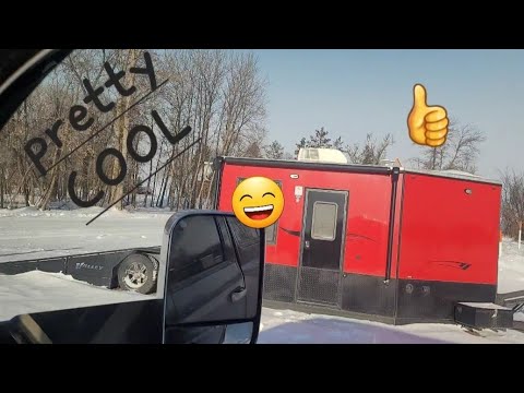Our promised Red Lake Fishing video and tour of an Ice Castle Tramper ...
