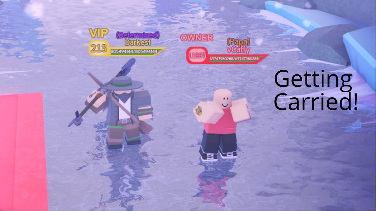 VCAFFY CARRYING IN NL | Dungeon Quest! - YouTube