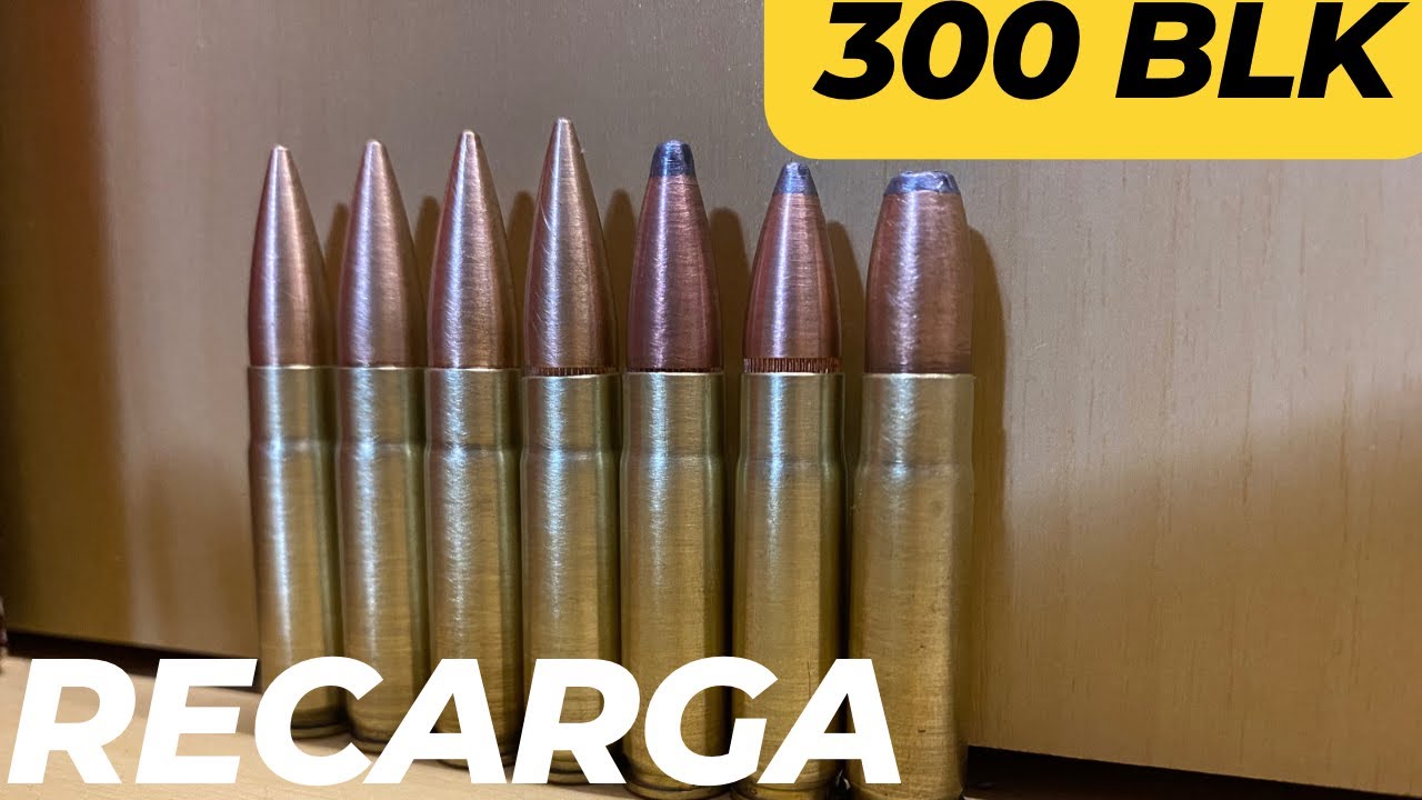 300 BLK Recarga - YouTube