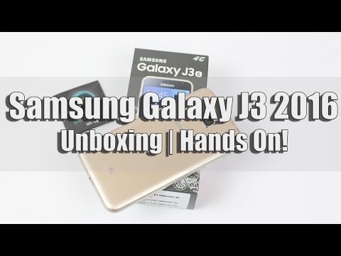 Samsung Galaxy J3 2016 Unboxing | Retail Unit |