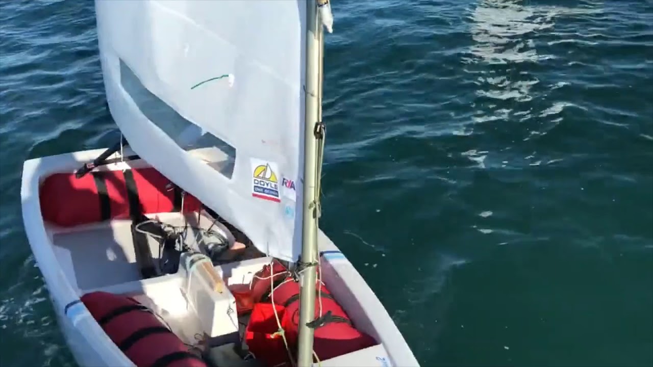 IOCA Optimist Wiki - Boat Handling - Roll Tacking - YouTube