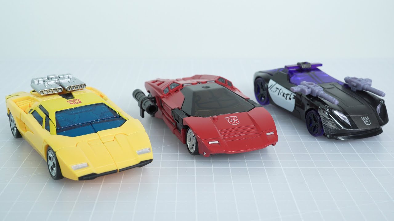 [4K] 트랜스포머 WFC 사이드스와이프, 바리케이드, 선스트리커 플레이!!Transformers WFC Sideswipe ...