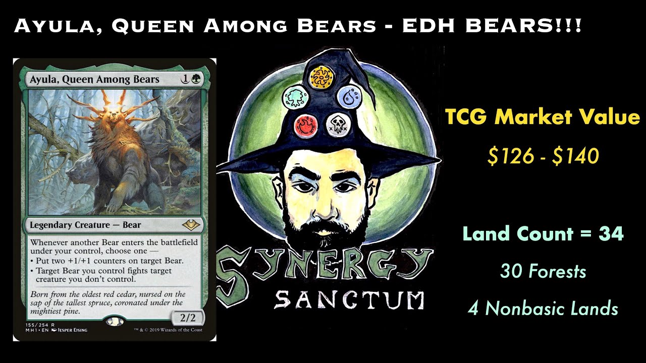 Ayula, Queen Among Bears - EDH Beginner Deck Tech - Bear Tribal - YouTube