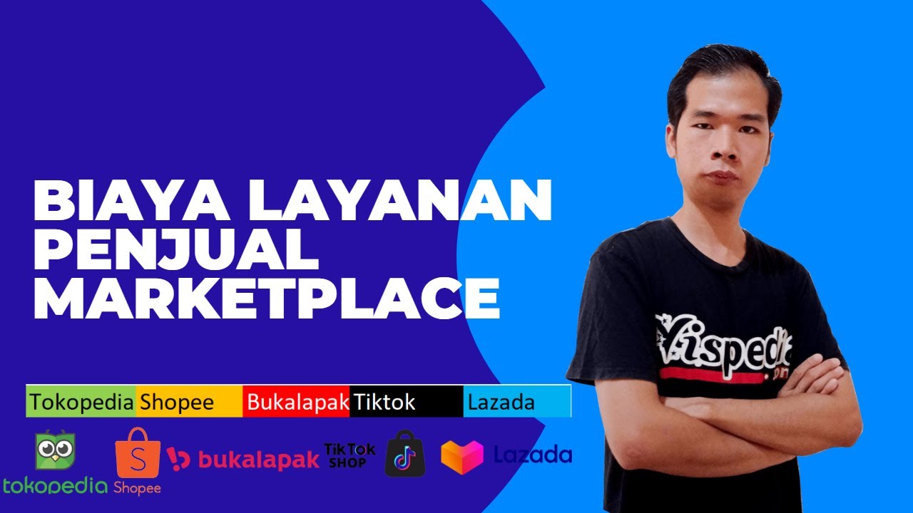 Biaya Layanan Penjual Setiap Marketplace Lazada Tokopedia Shopee Tiktok Shop - YouTube