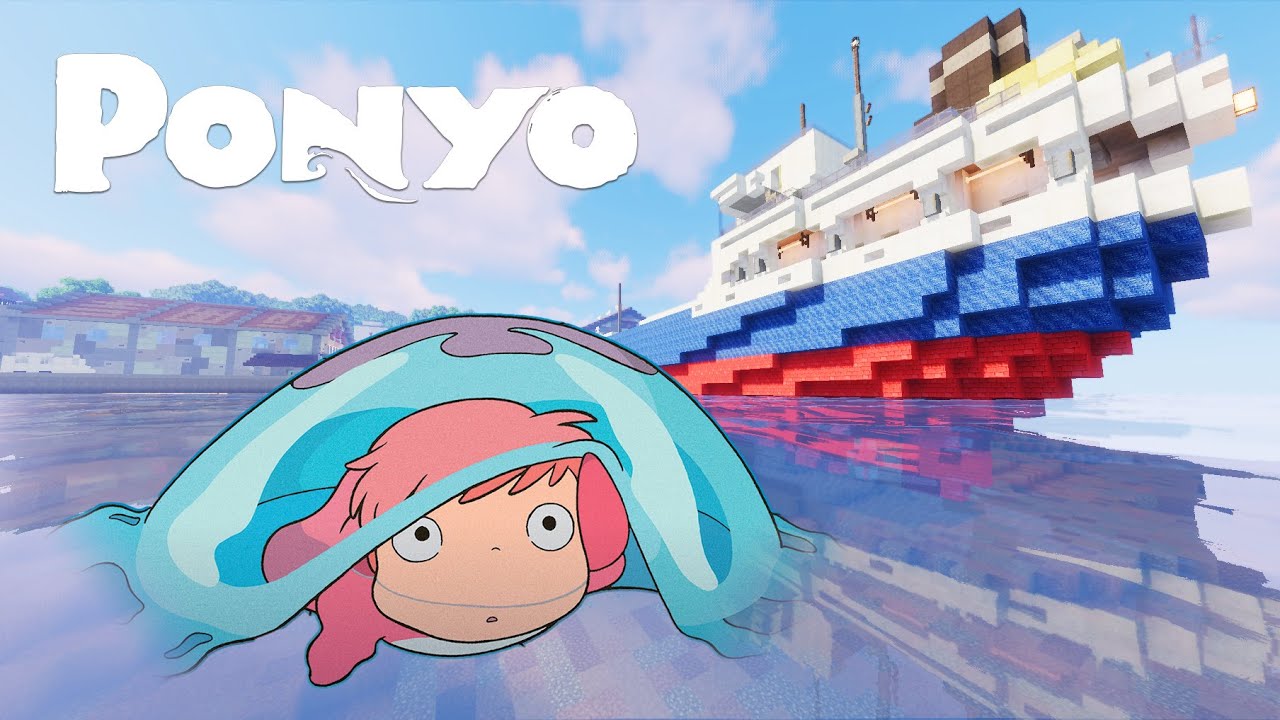 Ponyo in Minecraft 2020 - YouTube