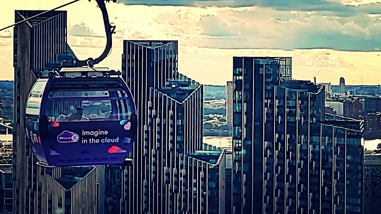 IFS Cloud Cable Car | London | Full POV Experience | 30th August 2023 ...
