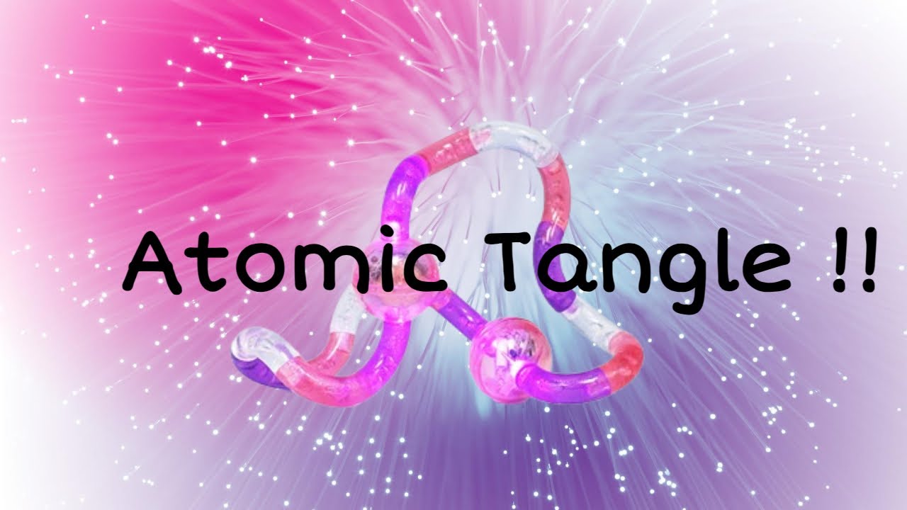 a quick look at the atomic light up tangle 🤍 - YouTube