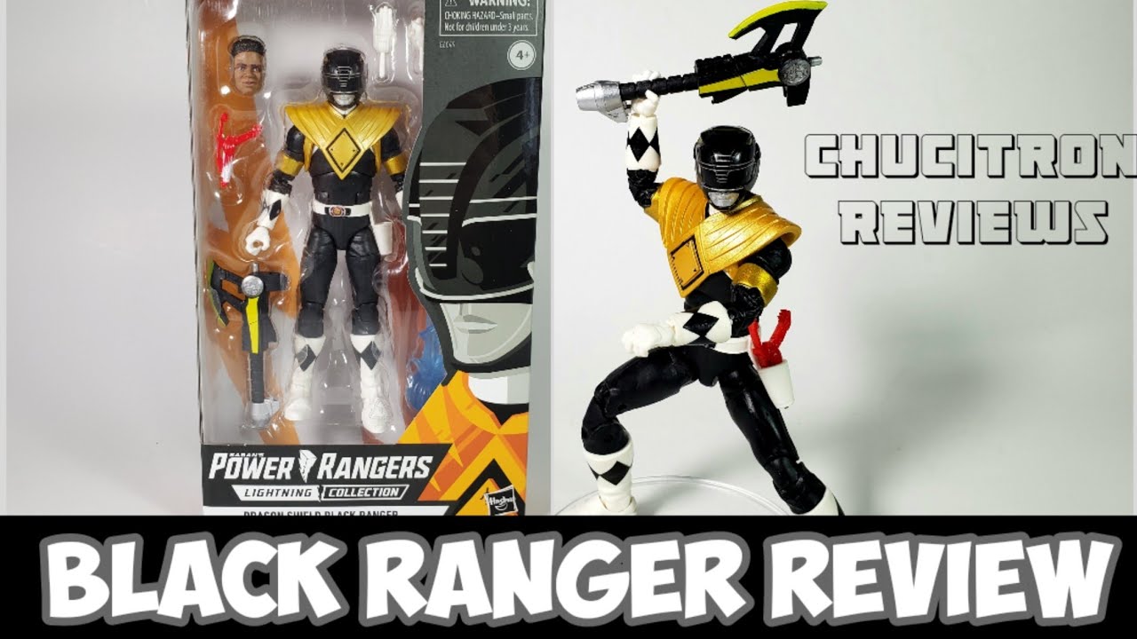 Black Ranger review Power Rangers Lightning collection review - YouTube