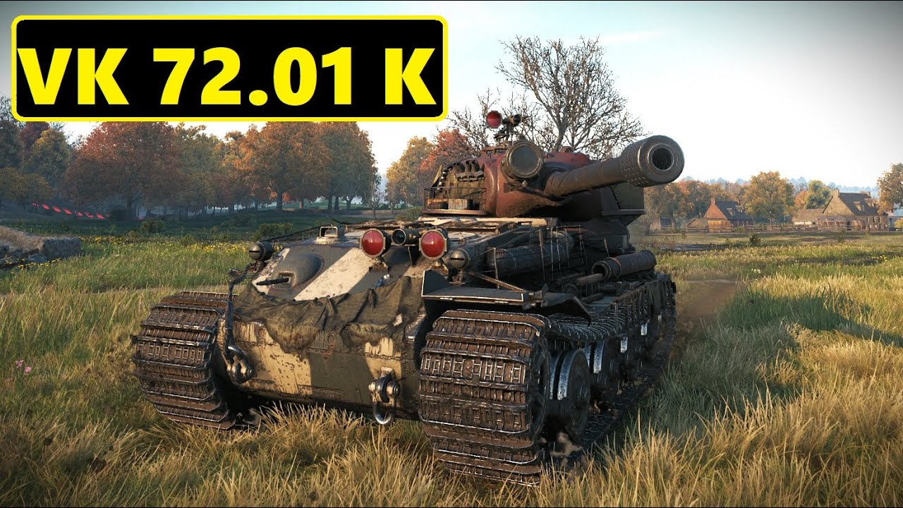 VK 72.01 K. 9.8k dmg, 4 kills. World of Tanks Top Replays. - YouTube