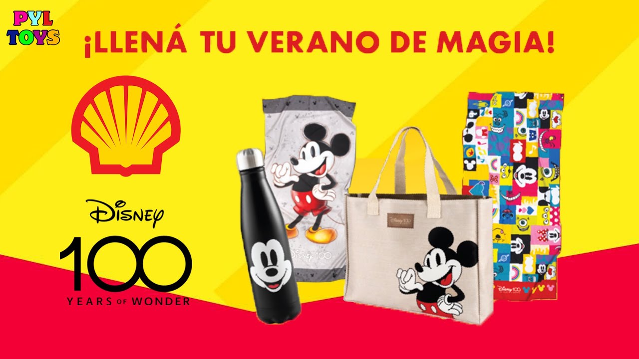 PROMOCIÓN DISNEY 100 AÑOS + SHELL | COLECCIÓN COMPLETA - YouTube