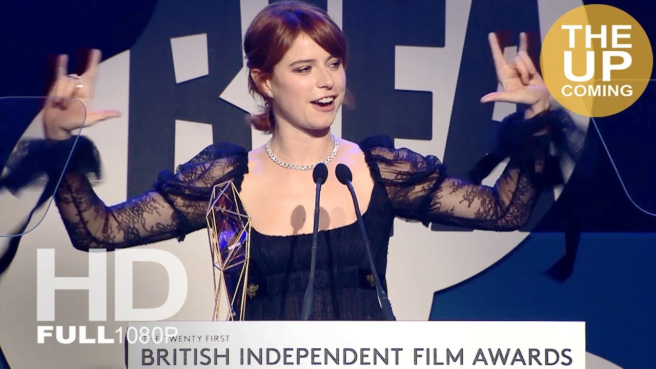Jess Buckley receives Most Promising Newcomer award at BIFAs 2018 for ...