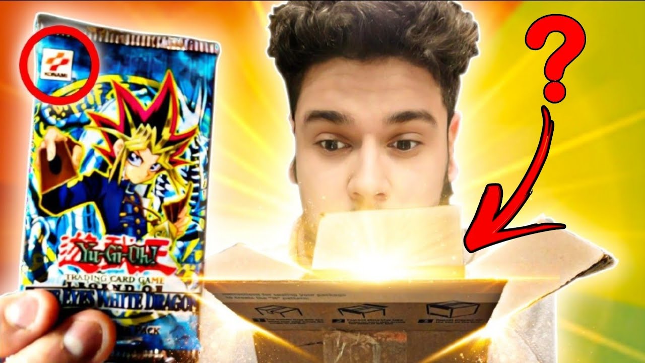 HEAVY Original LOB Pack Inside Yugioh Mystery Box! - YouTube