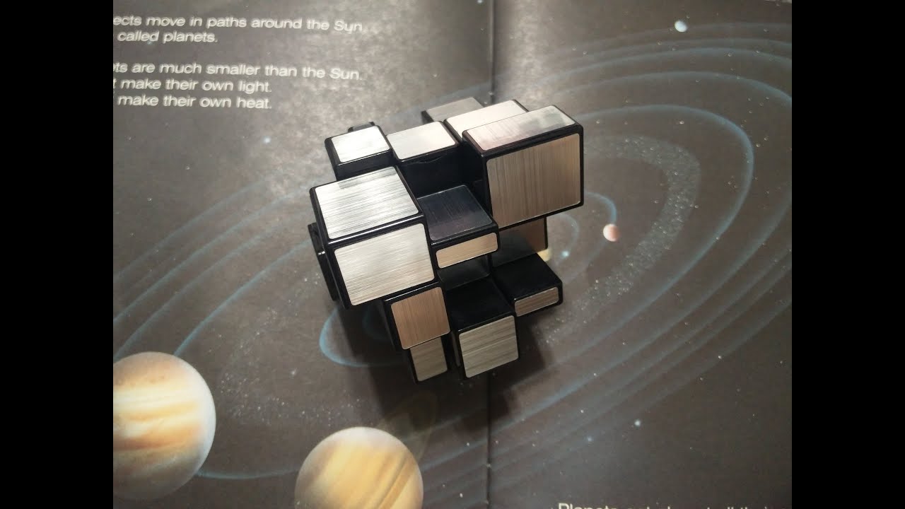 3X3 Mirror Cube Solved|Rubik's Cubes - YouTube
