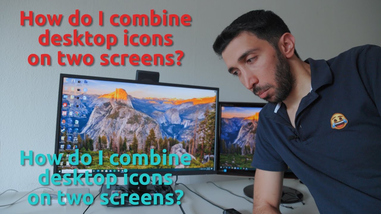 How to Stop Desktop Icons Changing Positions on Windows 10 - YouTube