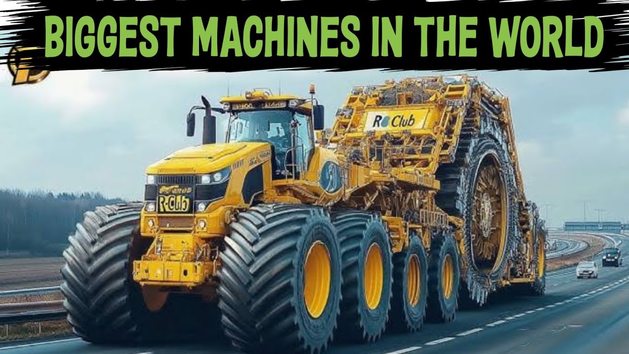 World's Biggest Machines || Heaviest machines in world #biggestmachine ...