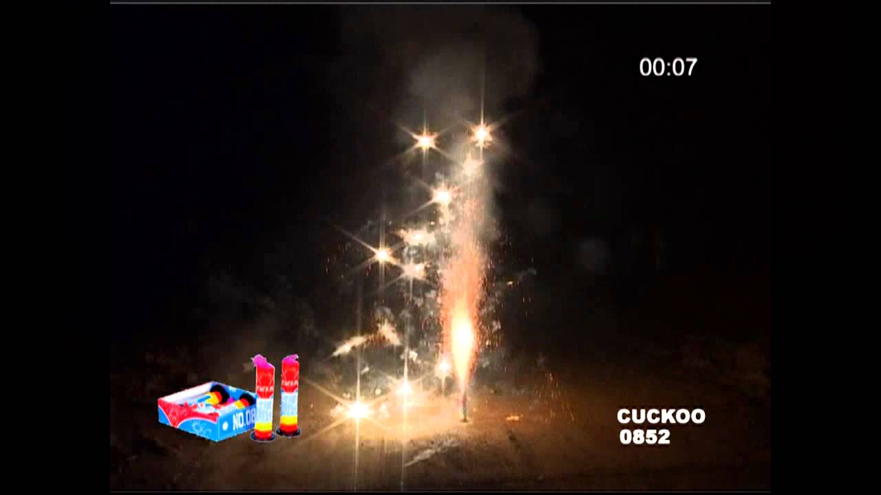 Cuckoo Fountain 0852 Winda Fireworks by Red Apple Fireworks - YouTube