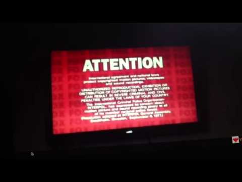 20th Century Fox FBI Warning Screen - YouTube