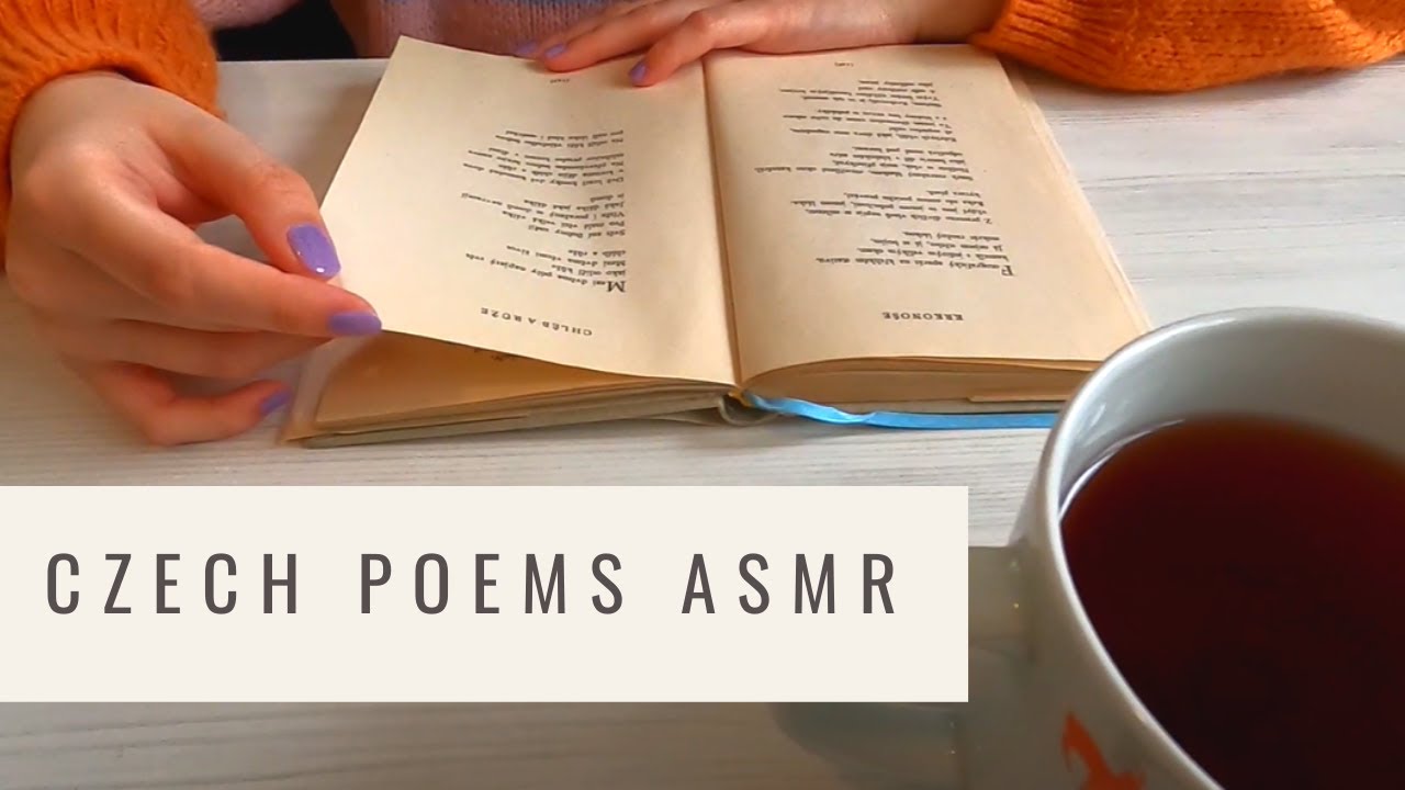 Czech ASMR - czech poems soft talking / ASMR ČESKY - čtení básní jemná ...