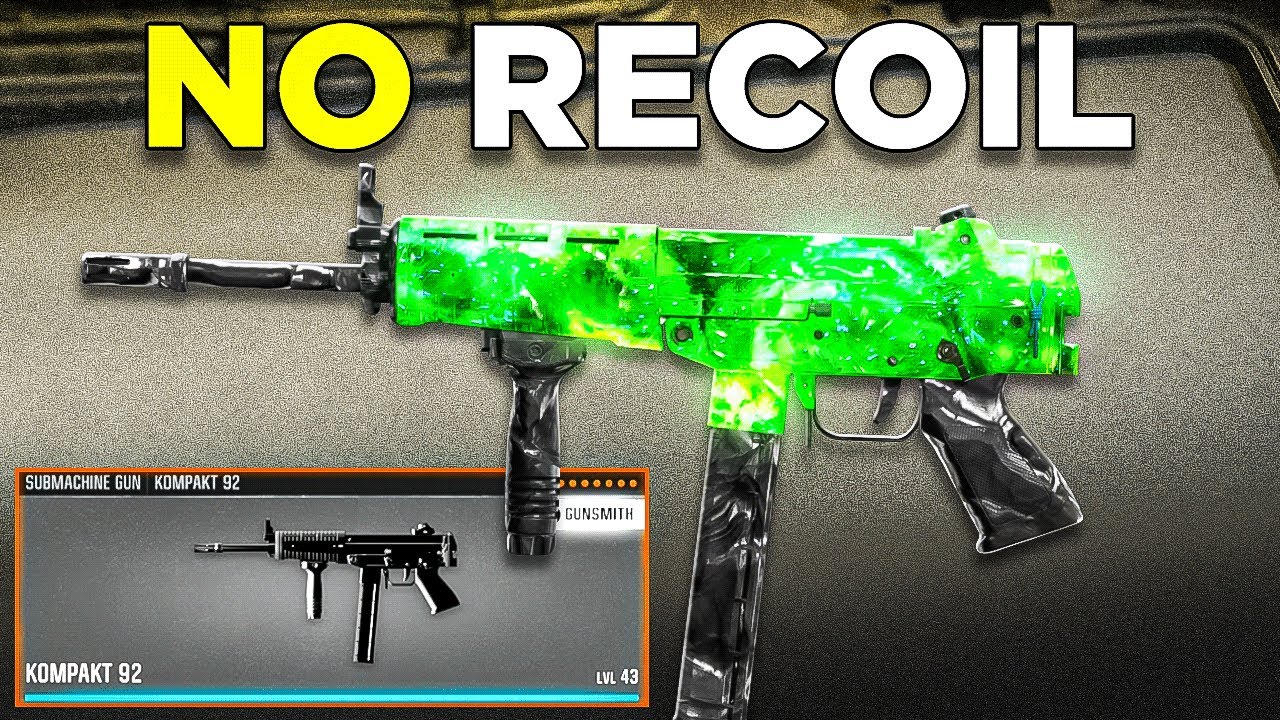 new *NO RECOIL* KOMPAKT 92 is TAKING OVER BLACK OPS 6! 🤯 (Best KOMPAKT ...
