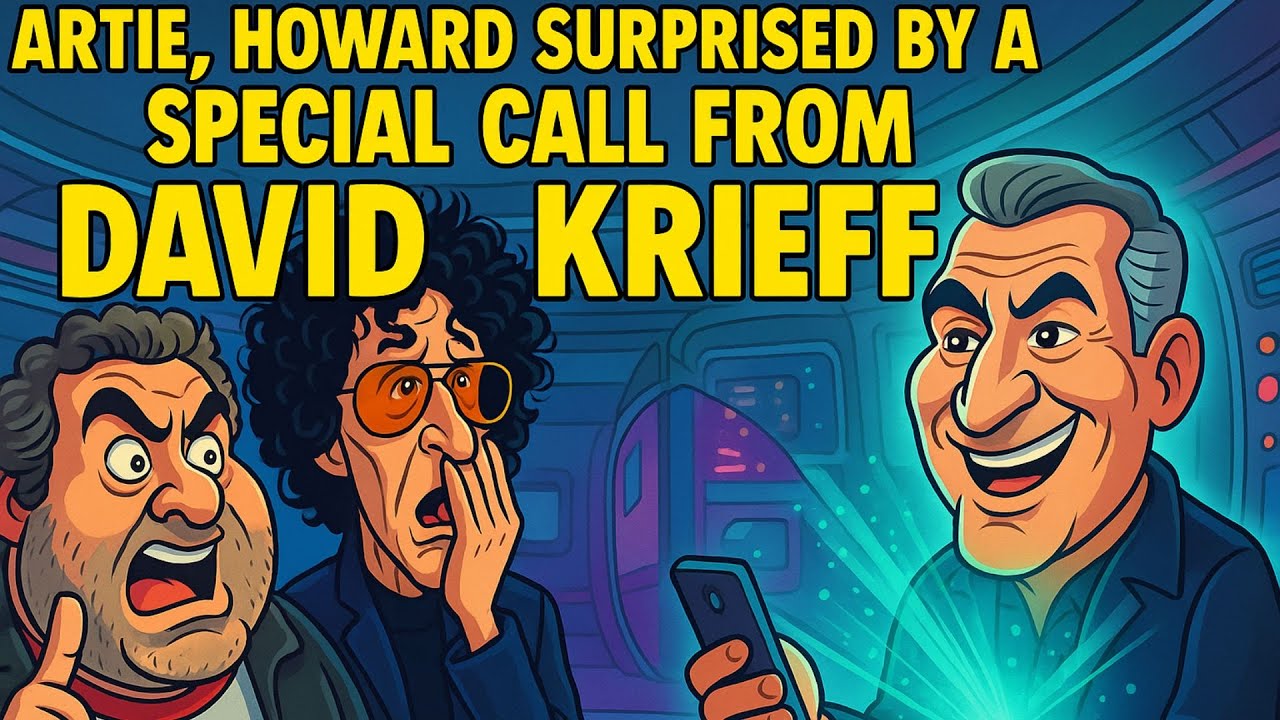 Artie, Howard surprised by a special call from David Krieff - YouTube