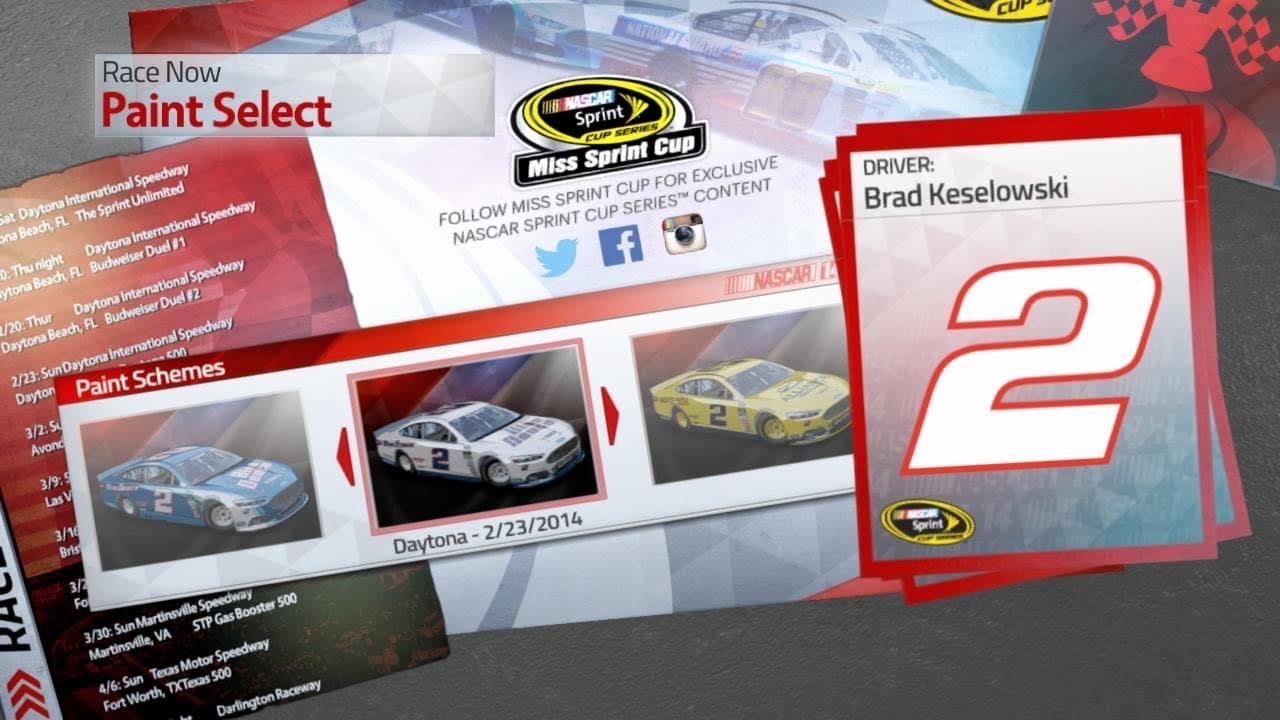 NASCAR '14 - Brad Keselowski at Daytona (2014 Blue Deuce) - YouTube