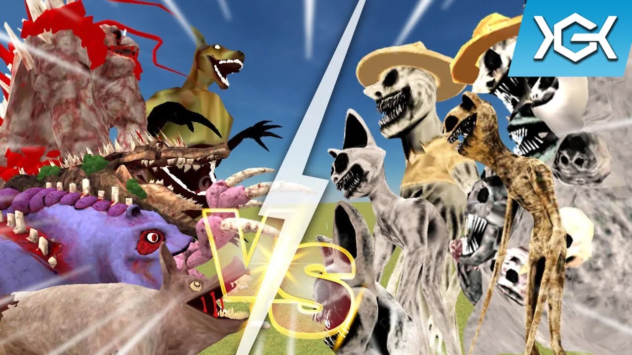 Pertarungan para monster - Nextbots in playground mod - YouTube