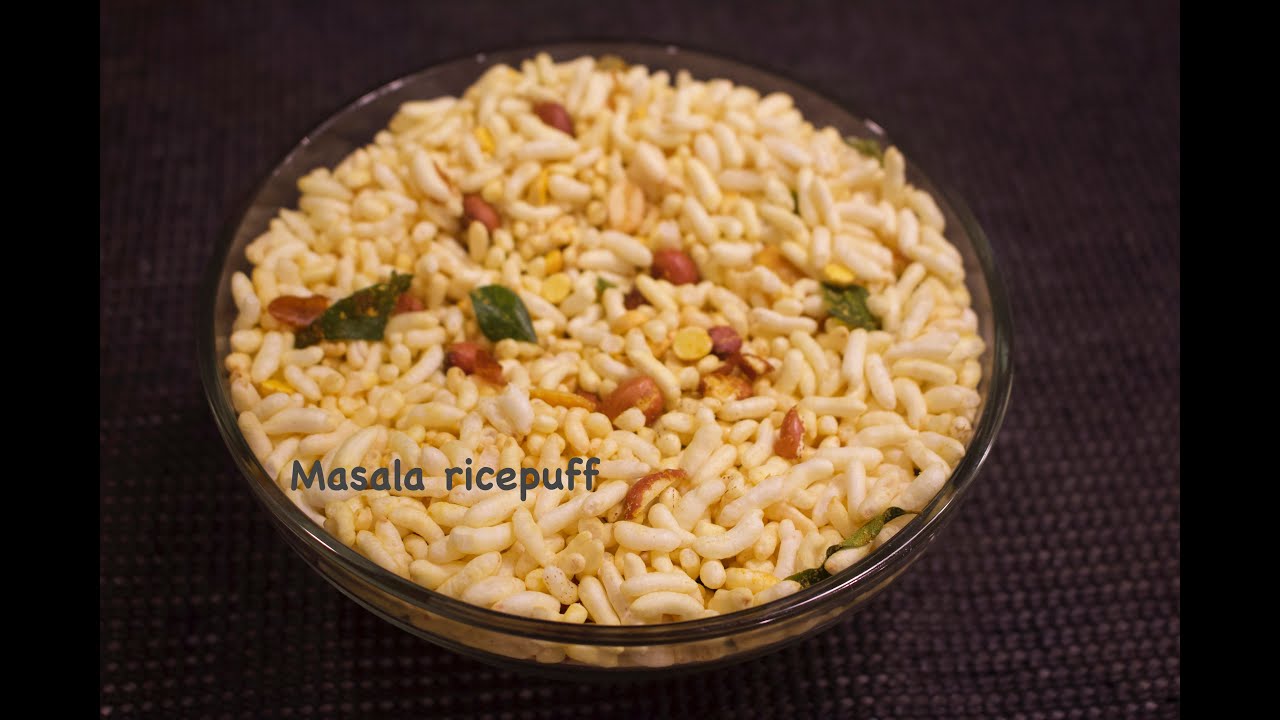 Masala Ricepuff | Spicy puffed rice | Evening snack | Masala muri ...