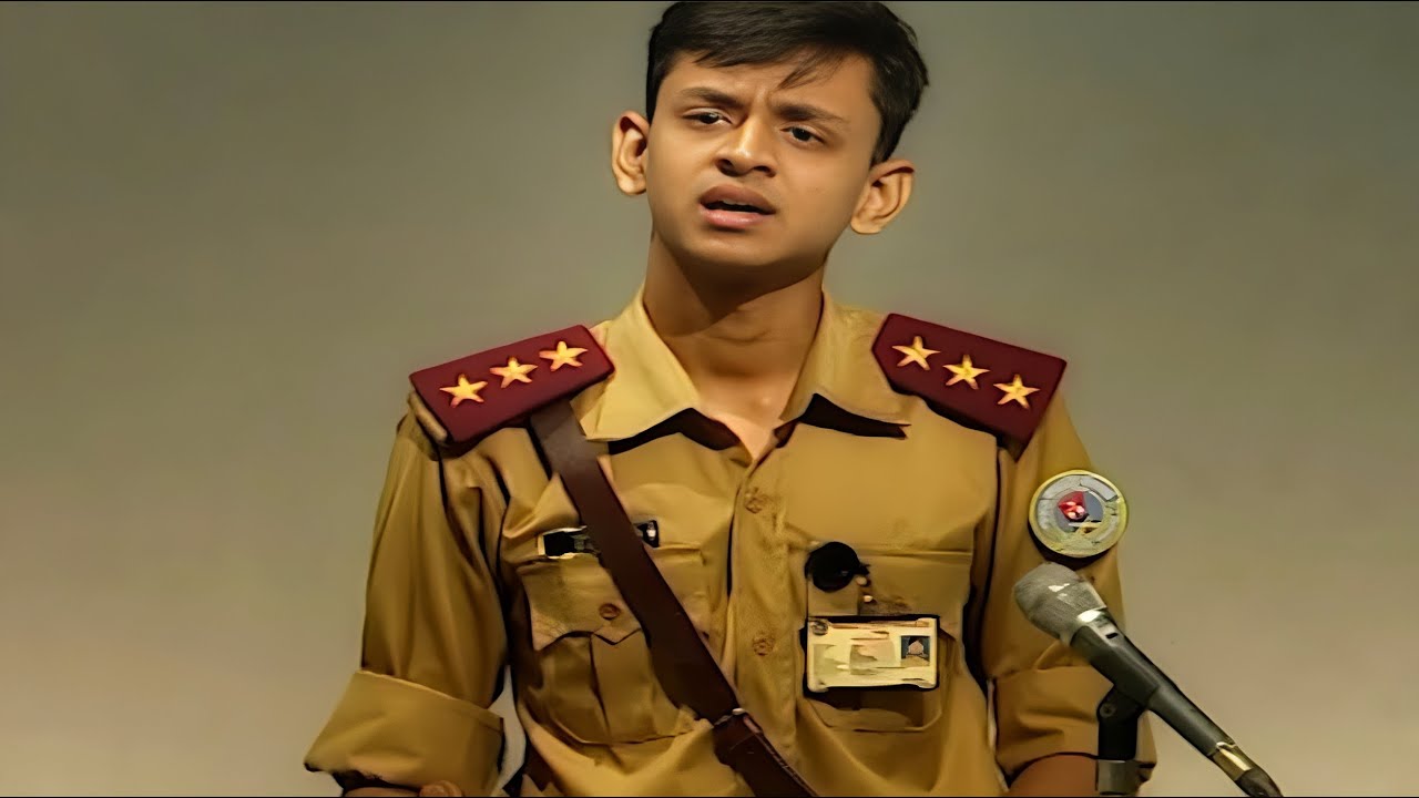 আধো রাতে ঘুম ভেঙ্গে গেলে মনে পড়ে 💔 || Cadet Rakib Emotional Speech || Collage debate ...