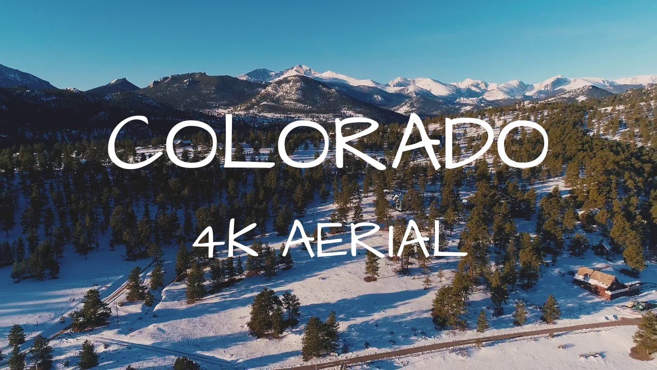 Aerial Of Colorado 4K - YouTube