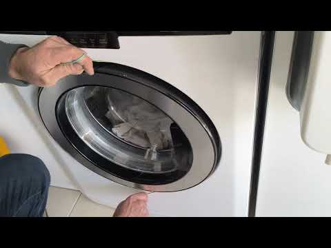 Arçelik 7103 çamaşır makinesi kapak açılmıyor iple nasıl açılabilir
