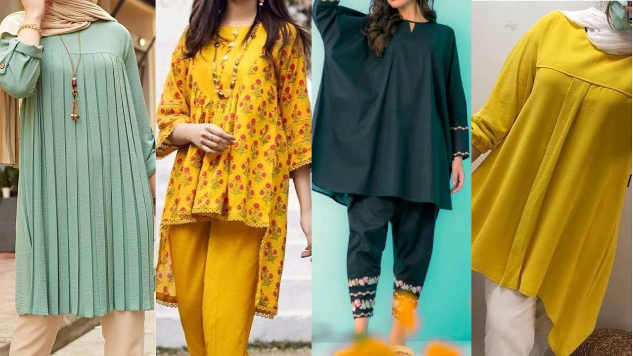 Short Frock Kurti Design Short Frock Designs Simple Short Fork Dezan ...