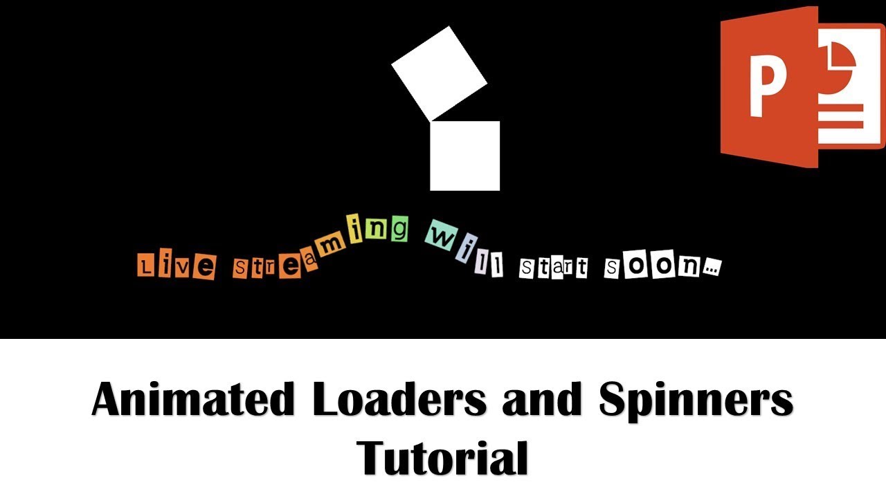 Catch Me Spin Animation in PowerPoint Animated Loaders - The Teacher