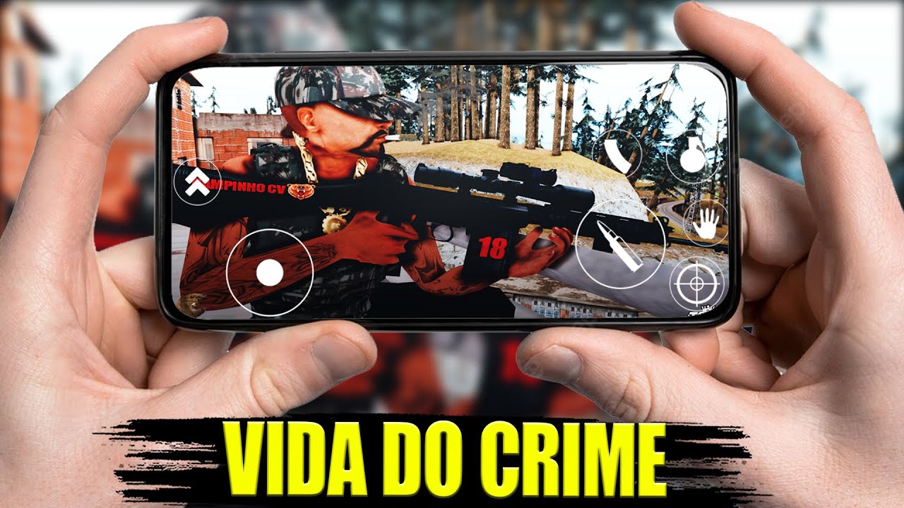 GTA : VIDA DO CRIME NO ANDROID 🔥 COMO JOGAR GTA RP RJ NO CELULAR!! (GTA ...