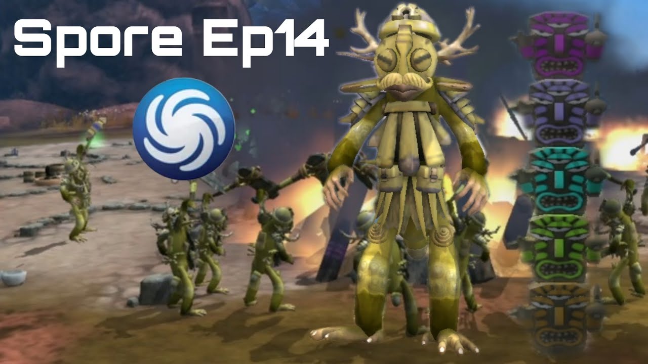 Fighting the last battle... in the tribal stage/ Spore Ep14 - YouTube