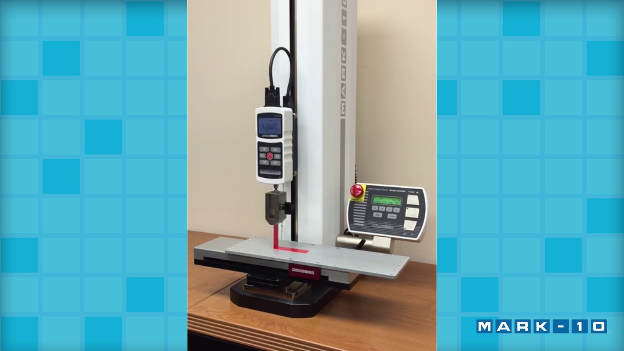 90° Peel Test with G1045 and G1008 Grips - YouTube