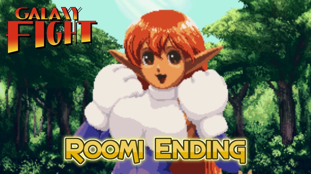 Galaxy Fight - Universal Warriors - Roomi Ending - Arcade - YouTube