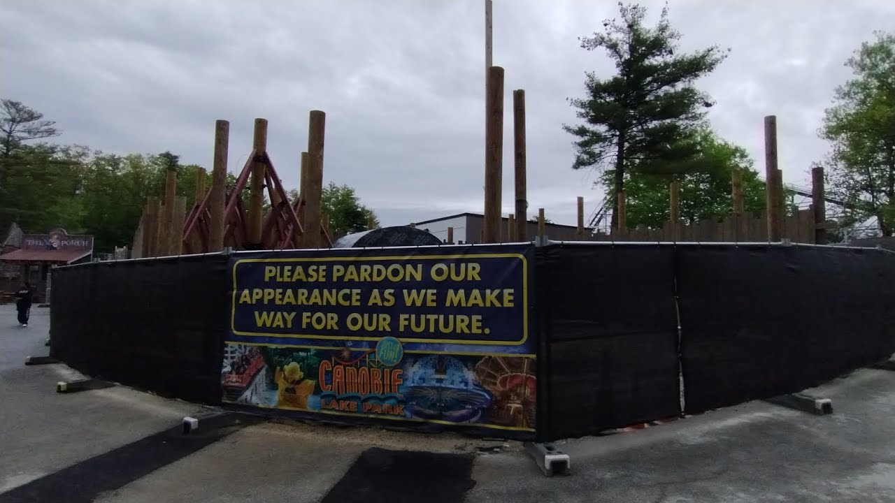 Nebulaz New Ride For 2024 at Canobie Lake Park Construction Update # 3 ...