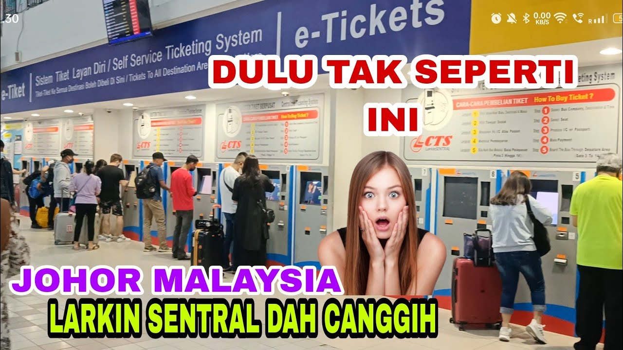 WOW 😱👍 LARKIN SENTRAL ⁉️ SEPERTI INI SERBA BARU - YouTube