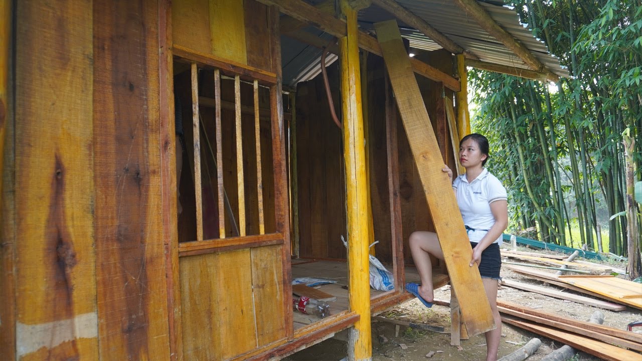 Building Wooden House - Build Log Cabin, Amazing Wood Wall, Floor ...