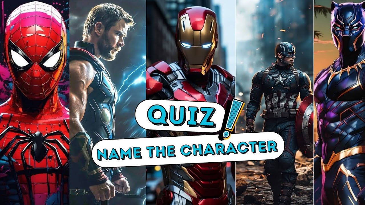 ARE You A Marvel Fan 😎| How Many Marvel Character Do You Know? | Marvel ...