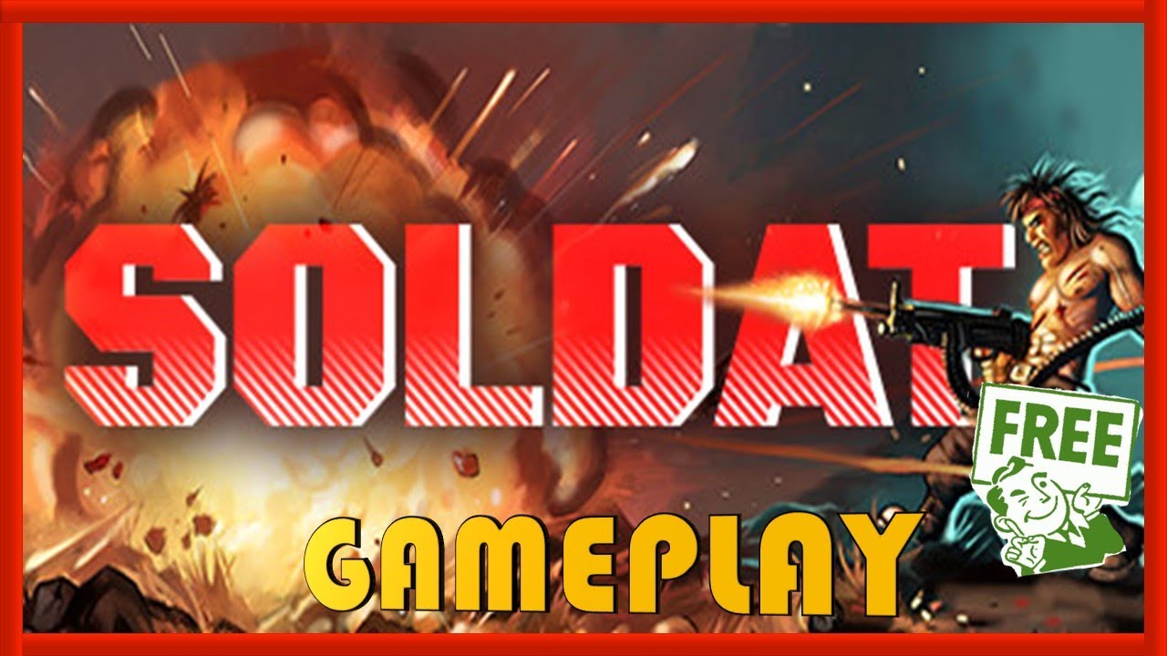 SOLDAT - GAMEPLAY / REVIEW - FREE STEAM GAME 🤑 - YouTube
