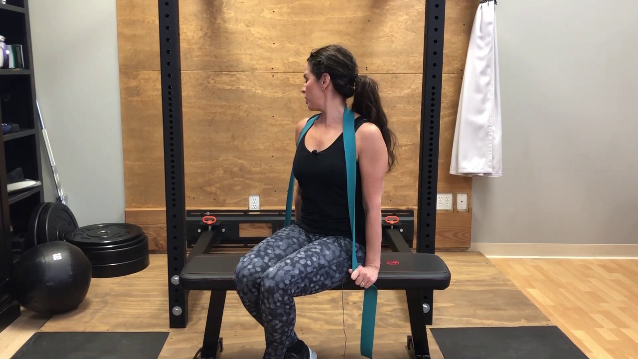 Posture Workshop: Level II-Chin Tucks, Rotations, Extensions, and Band ...