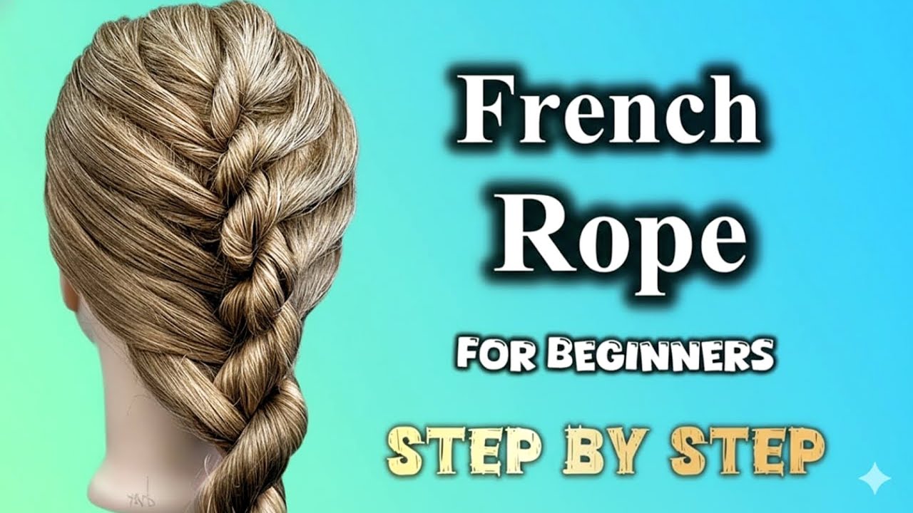 💎 How to Do a Perfect Rope Braid | Easy Step by Step Tutorial 🪢💘 - YouTube