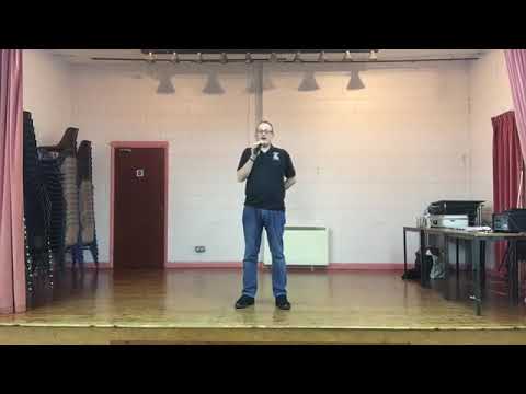 BEGINNER LINE DANCE LESSON 20 - Dance with me Baby - YouTube